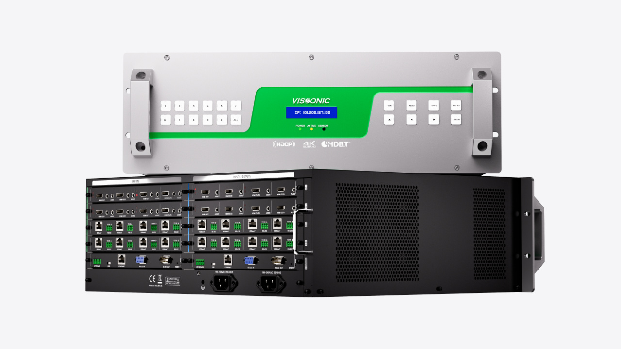 UHD Seamless Video Matrix Switcher_Digital Conference System, Audio Conferencing System - VISSONIC