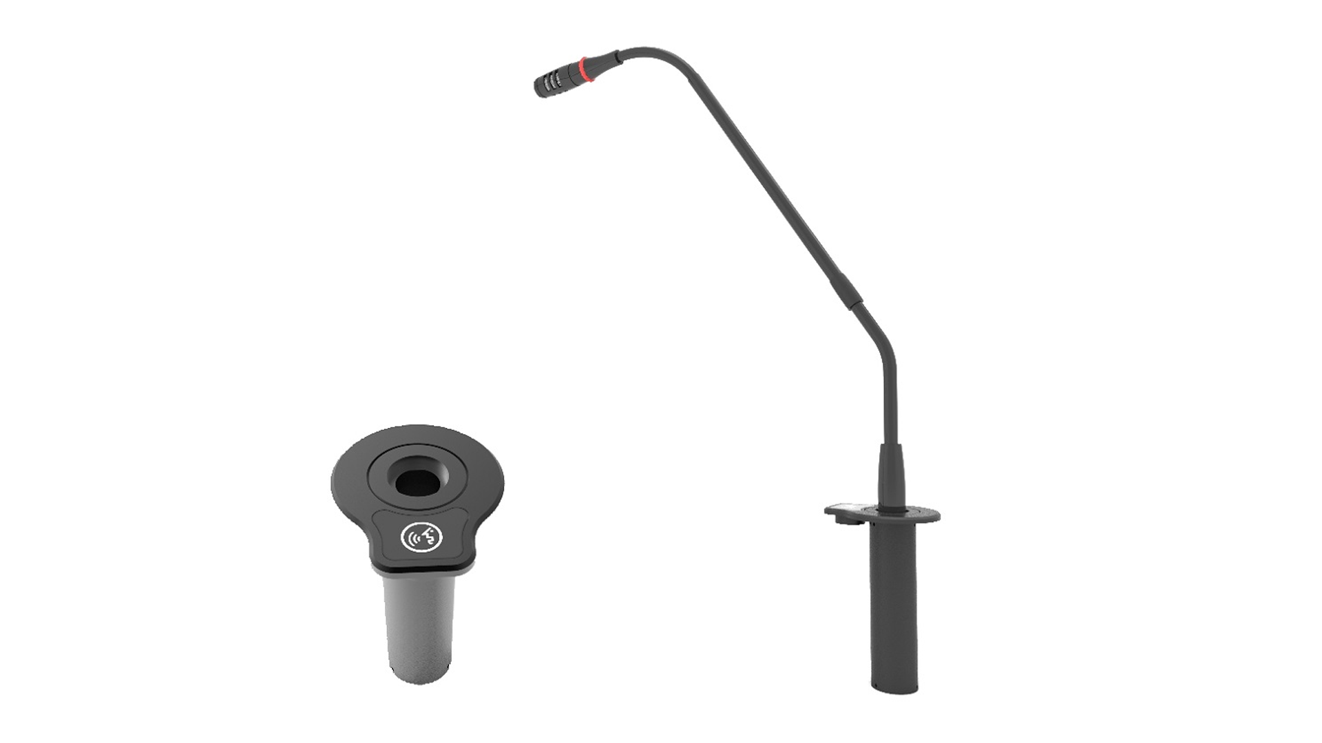 Flush Mount Microphone base_Digital Conference System, Audio ...
