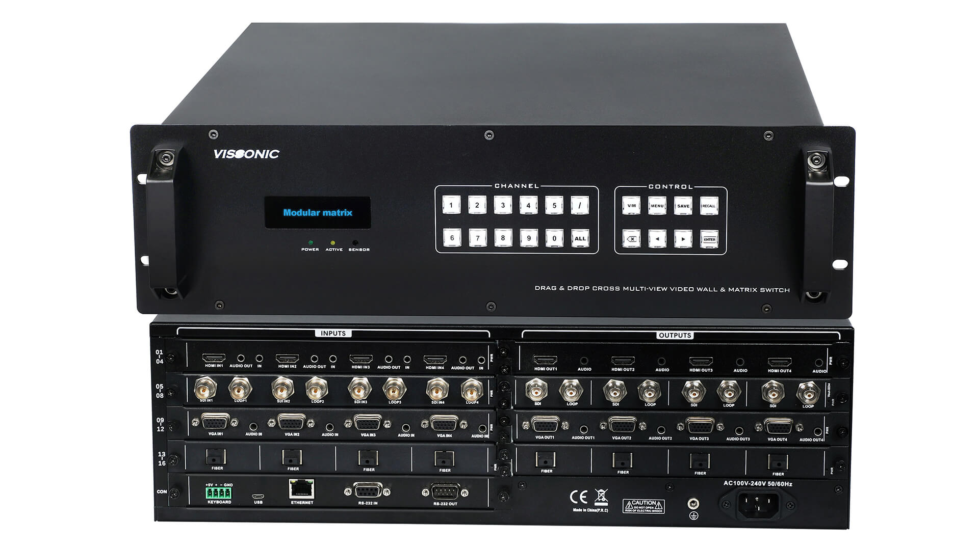 X9 series Modular Seamless Switching Video Wall Processor