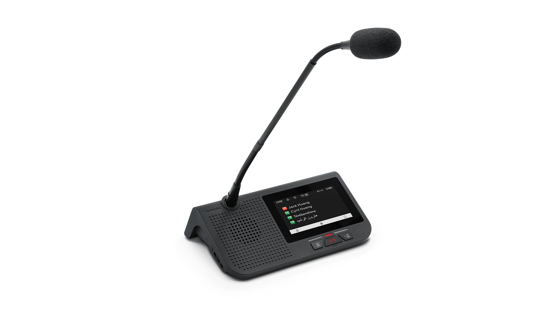 Multi-Media Wired Touch Screen Conference System