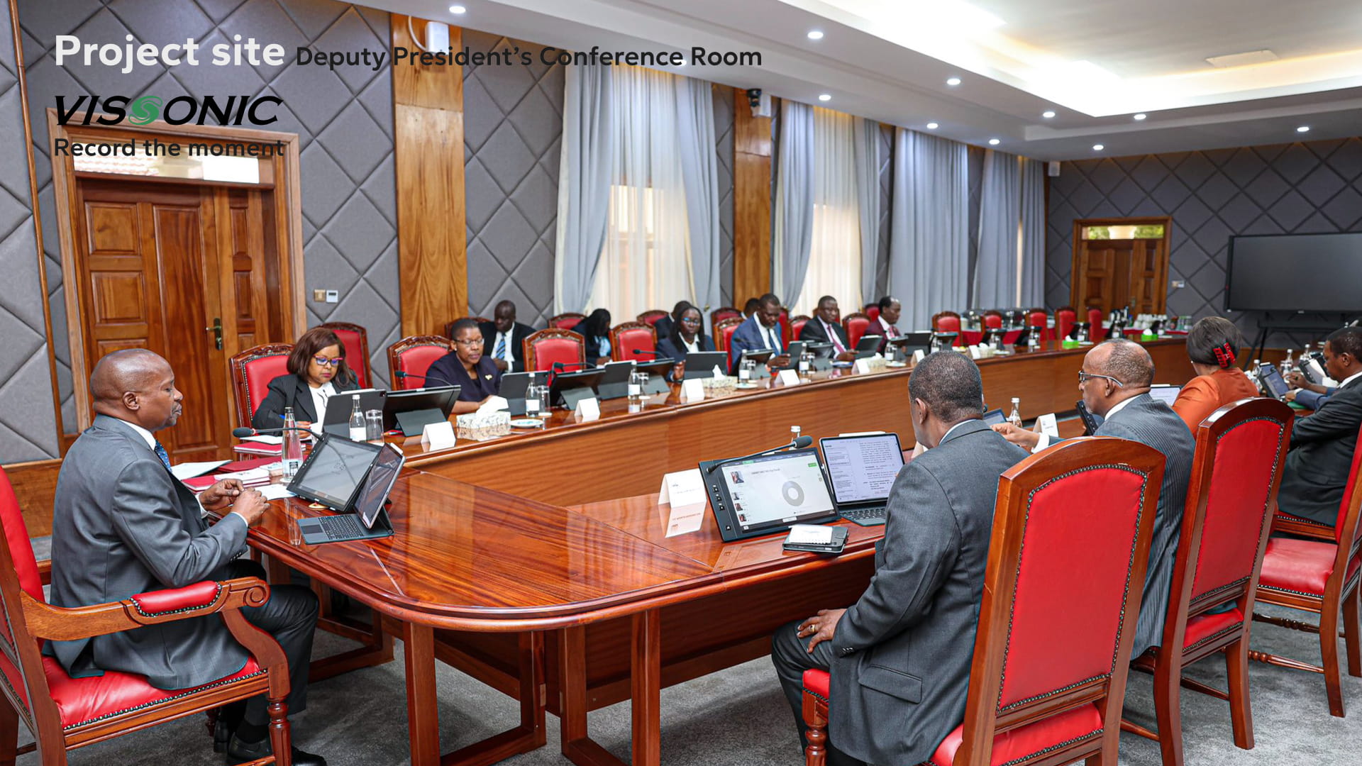 New Product Deployment at African Vice Presidential Palace: VISSONIC ...